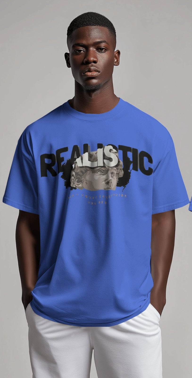 Realistic | Oversized T-shirt | Men – Design Wars